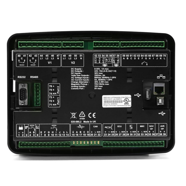 DSE 8660 MKII ATS Mains Control Module – Asfandyar